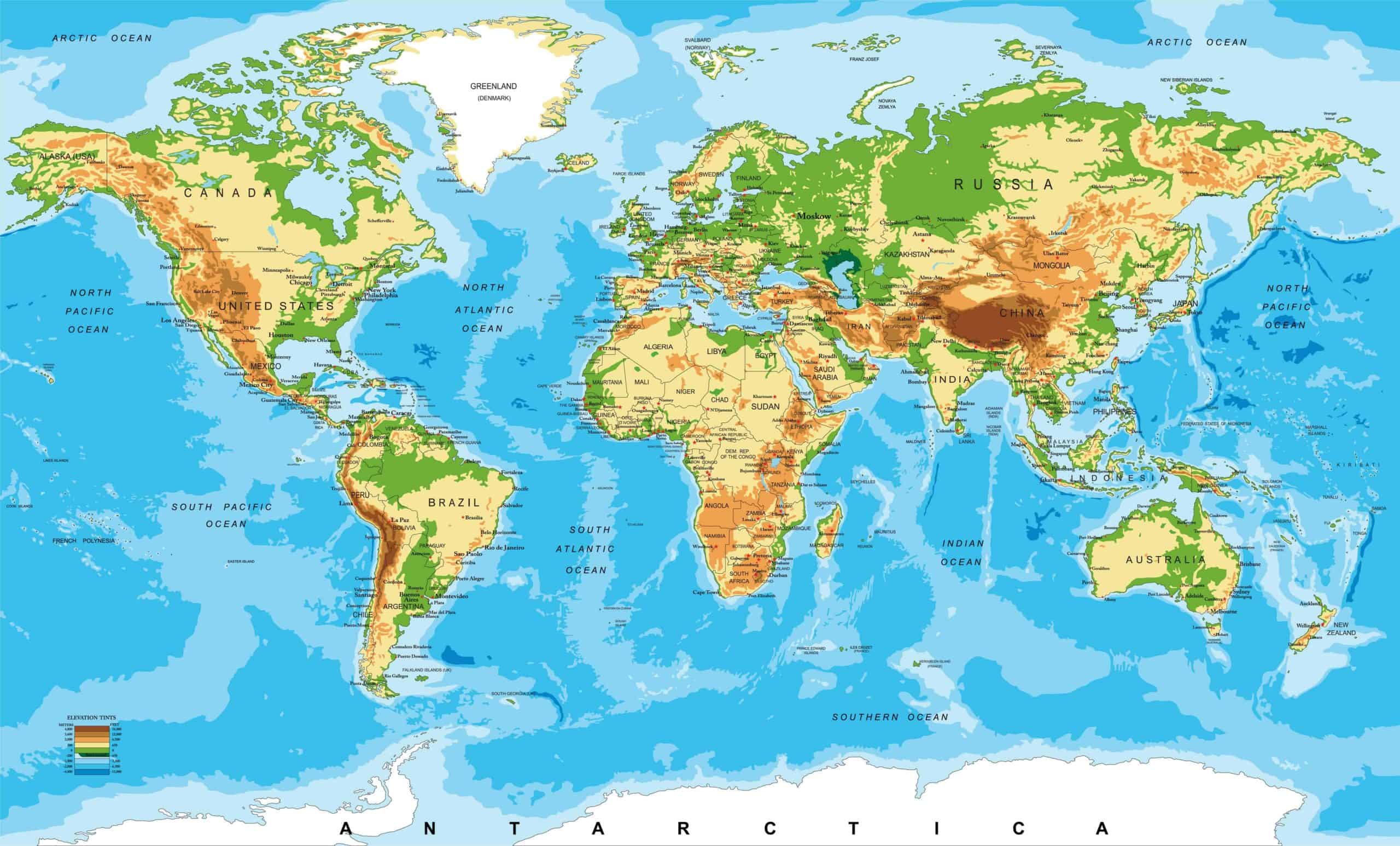 11 Different Types Of Maps Nayturr