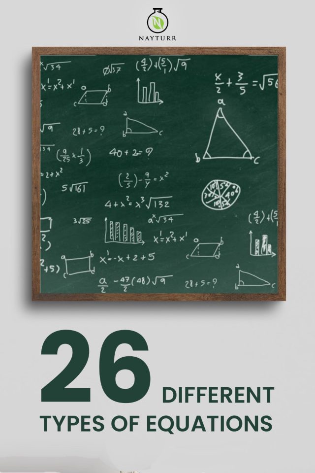 26 Different Types of Equations – Nayturr